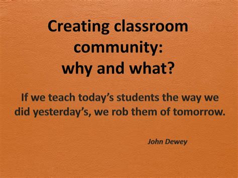 Ppt Creating Classroom Community Why And What Powerpoint Presentation Id 2637265