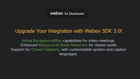 github webex webex js sdk javascript sdk for webex