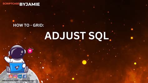 Unlock The Power Of Sql Editing In Scriptcase Grids Scriptcasebyjamie Youtube
