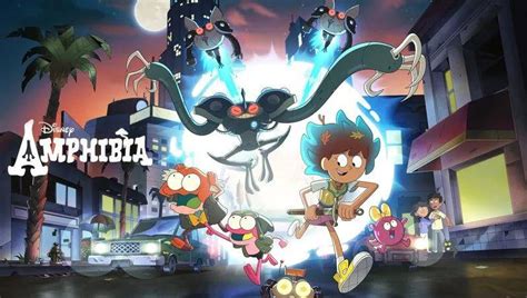 迪士尼魔幻冒险英文动画《奇幻沼泽》第1 2季中英双字幕，一如既往的怪诞小镇轻松童趣 哔哩哔哩