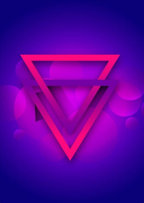 多彩三角形背景模板背景素材图片下载 万素网