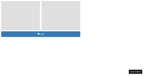 Websitebeaversimple Webrtc Video Chat Using Firebase Codesandbox