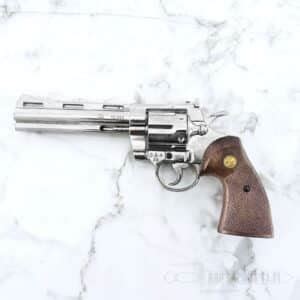 Nickel Plated Colt Python Magnum Revolver With Barrel Irongate Armory