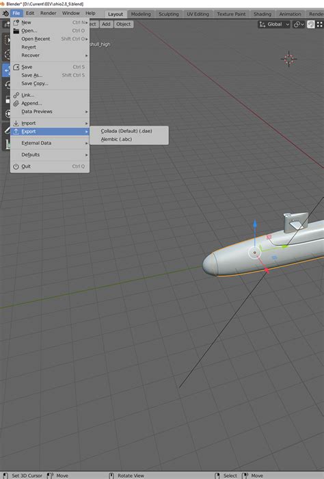 Export Fbx Option Not Available Basics And Interface Blender Artists