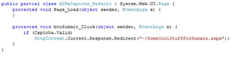 Aspnet Captcha Control Sneak Peek