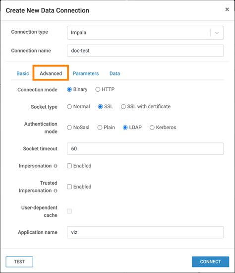 Creating A Cloudera Ai Data Connection To Impala