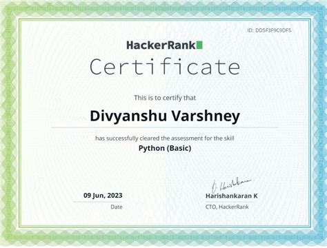 Divyanshu Varshney On Linkedin Share Python Hackerrank Like4like Like