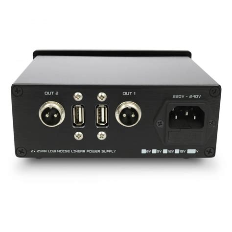 Dual Linear Power Supply USB 2x 5V 1 5A 7 5W LT1086 Audiophonics