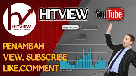 Hitview Penambah View Subscribe Like And Comment Full Tutorial Youtube