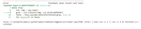 Python Open Cv Haarcascade File Not Found I Get This Error In Stack Overflow