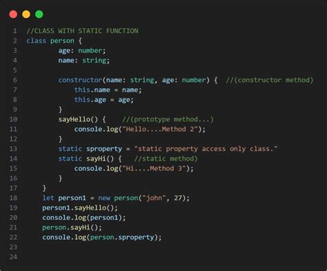 Nousheen Atif On Linkedin Typescript Oop Staticfunctions