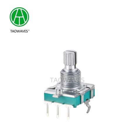 16mm Incremental Metal Shaft Rotary Encoder With Shaft Sleeve And No Switch 1224pulses