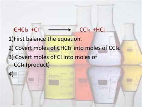 Limiting Reactant And Excess Reactant PPTX