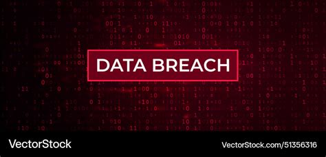 Digital Binary Code On Dark Red Background Data Vector Image