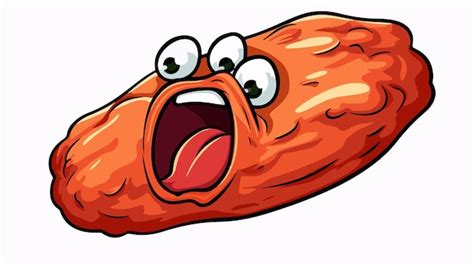 Funny Cartoon Burp Symbol Vector Illustration Premium Ai Generated Vector