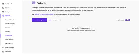 How To Manage Floating Ip Addresses Documentation