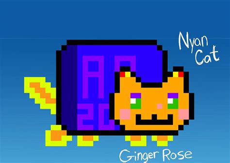 Ginger Rose Nyan Cat Version By Gingerrosearchieves On Deviantart