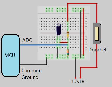Interference Microcontroller With A Long Wire For Digital Input Electrical Engineering Stack