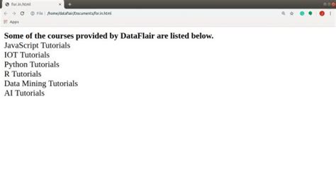 JavaScript Loops Learn To Implement Various Types Of Loop Statements DataFlair