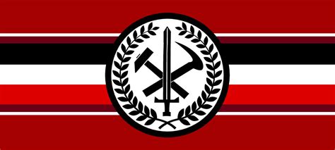 Alt Flag Of Strasserist Germany By Wolfmoon25 On Deviantart
