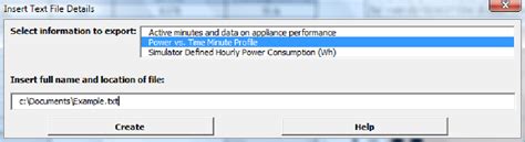 Window To Specify Text File Name And Path Of File Download Scientific Diagram