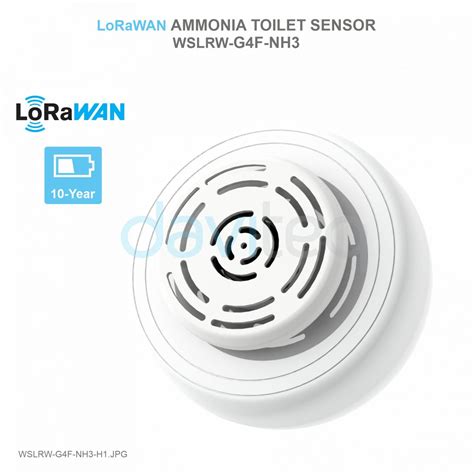 LORAWAN NH AND H S SENSOR FOR TOILET ODOR WSLRW G F NH DAVITEQ