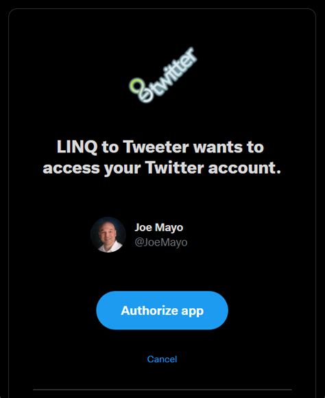 Using Oauth 20 With Linq To Twitter By Joe Mayo Medium