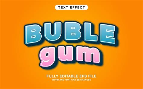 Premium Vector Editable Text Effect 3d Style