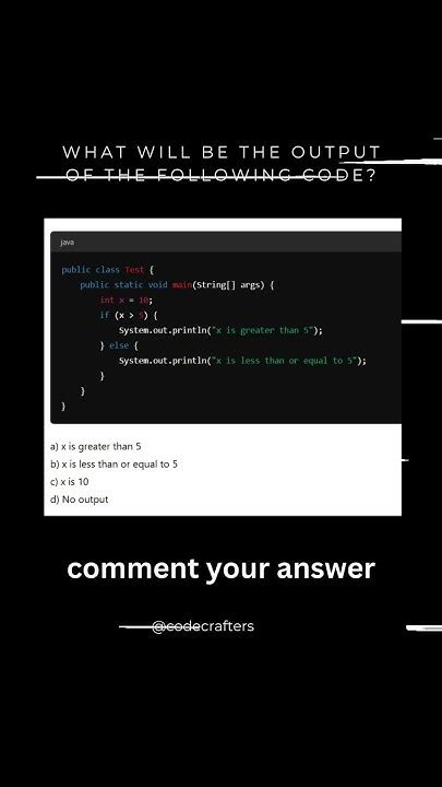 Java Coding Questions Objective Type🦾 💯🤘👨‍💻👩‍💻 Youtube