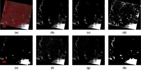 Cloud Detection Maps Of The Compared Methods A Input Images Labeled