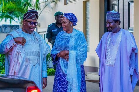 Senator President Godswill Akpabio Visits The First Lady Remi Tinubu