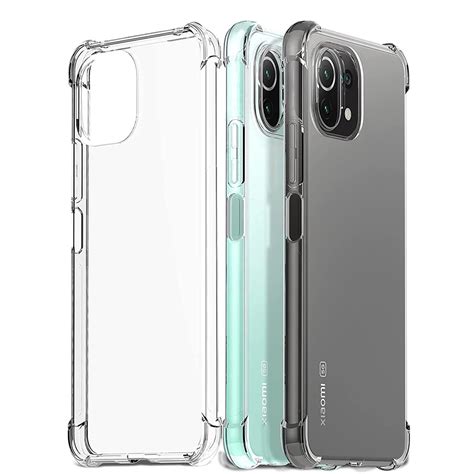 Capa Xiaomi Mi Lite Anti Choque Transparente Pel Cula De Vidro