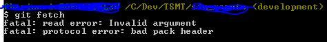 Diagnosis Of Git Fetch Pull Error Stack Overflow
