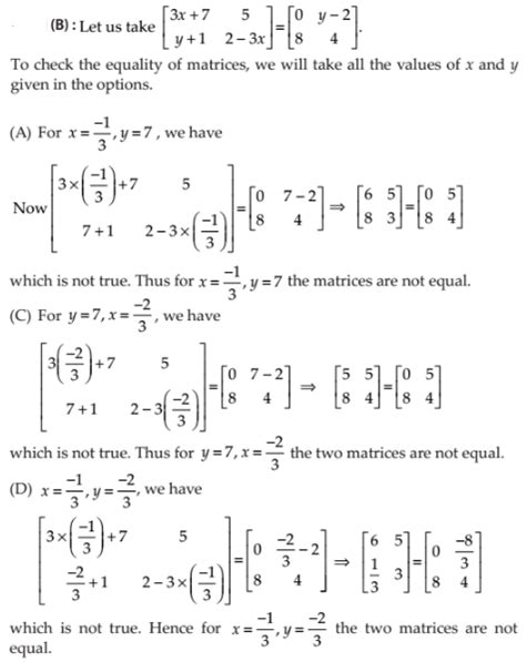 Ncert Solutions For Class 12 Maths Matrices Exercise 31