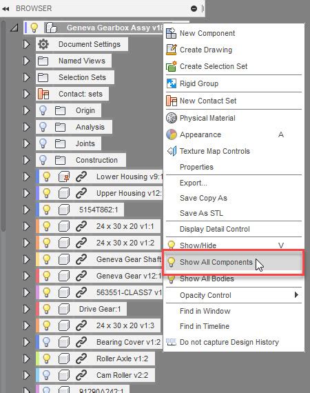Solved Shortcut To Unhide Parts Autodesk Community