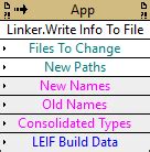 Application Class Linker Write Info To File Method LabVIEW Wiki