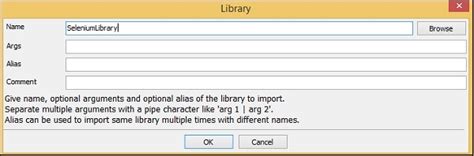 Robot Framework Working With Variables