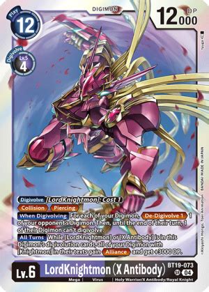 Lordknightmon X Digimoncard