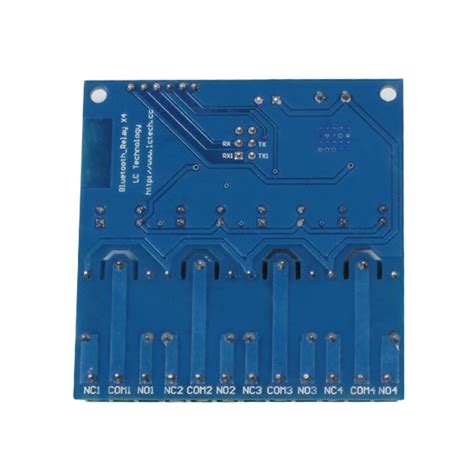 12V 4 Channel Bluetooth Relay Module Mobile Phone Grandado