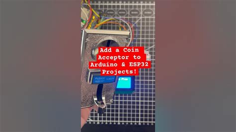 Add A Coin Acceptor To Arduino And Esp32 Projects Arduino Esp32 Microcontroller Coding Maker