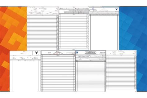 دانلود فایل مجموعه فرم خام طرح سوال امتحانی — ابتدایی دبیرستان