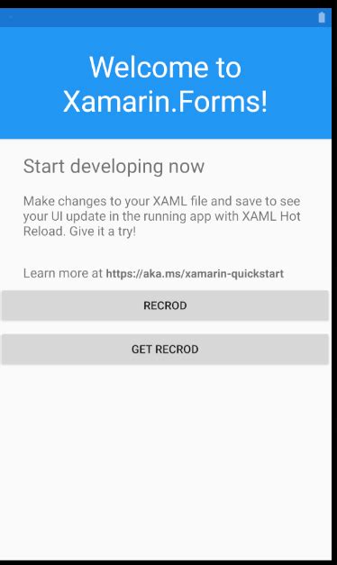How Do I Record Audio Using Xamarinforms Android And Ios