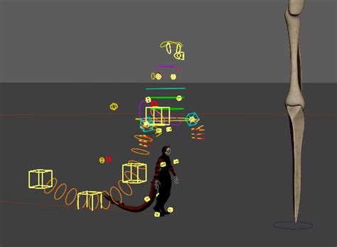 i want to resize my character for a scene but the controls dont shrink