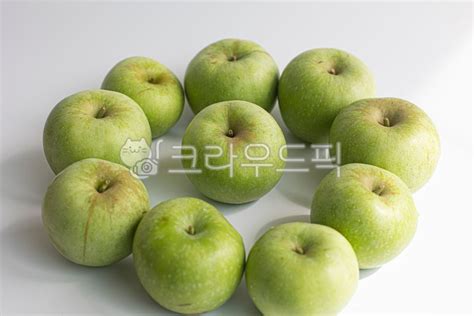 사과 청사과 풋사과 아오리 과일 사진 이미지 일러스트 캘리그라피 Natsu U작가