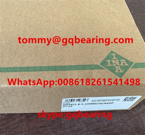 INA KWVE25 B S V1 G3 Four Row Linear Ball Carriage Narrow Type Linear Block