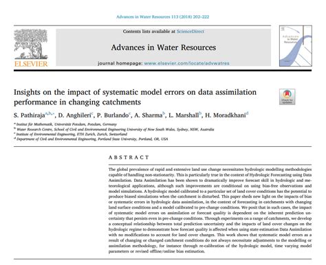 Hydrologic Data Assimilation Dr Moradkhani