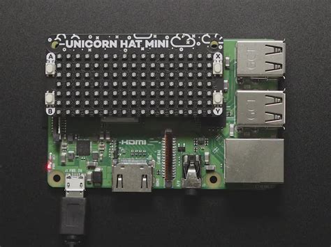 Pimoroni Unicorn Hat Mini For Raspberry Pi Pim498 Id 4637