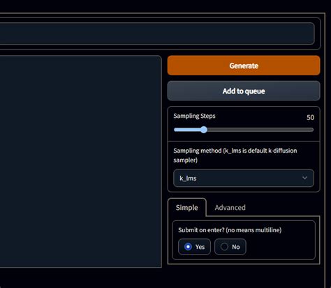 Feature Request Queue Prompt Button Instead Of Or Next To Generate Or Maybe As A Cli Option
