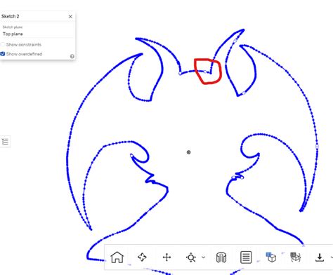 How Do I Extrude This Spline Sketch — Onshape