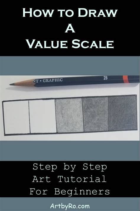 how to draw a value scale step by step tutorial artofit